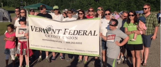 Vermont Federal Credit Union Raises Money for Relay for Life